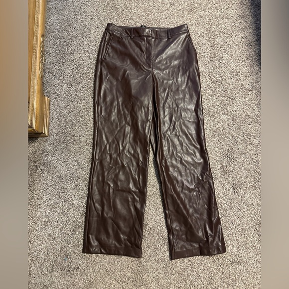 Rachel Zoe | Pants & Jumpsuits | Faux Leather Pants 2 | Poshmark